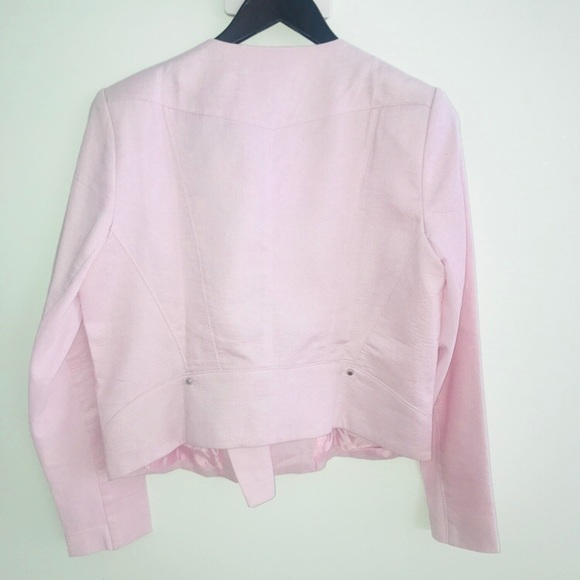 Metaphor | Jackets & Coats | Metaphor Light Pink Moto Style Jacket ...